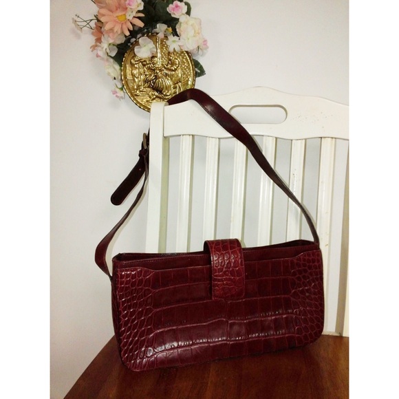 Talbots | Bags | Talbots Genuine Leather Shoulder Bag | Poshmark